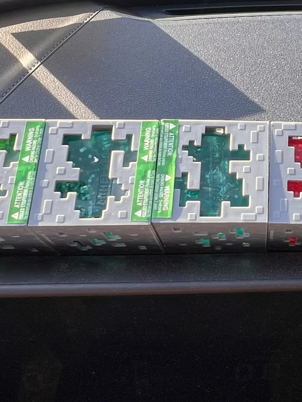Minecraft | Toys | Teal Minecraft Jelly Cube Rare Novelty Sensory ...